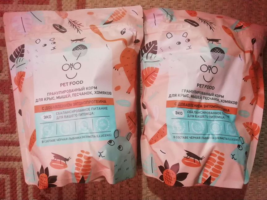 Корм и вкусняшки для грызунов