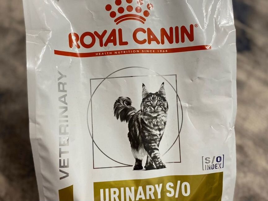 Корм для кошек Royal canin urinary s/o 2,4кг