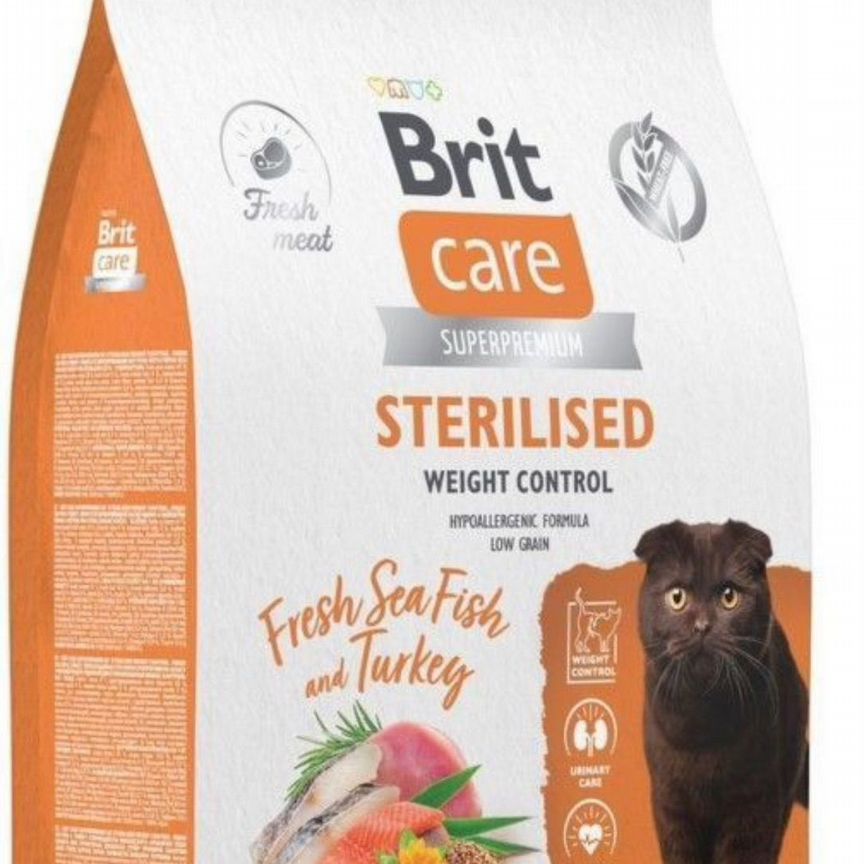 Brit care для стерилизованных кошек