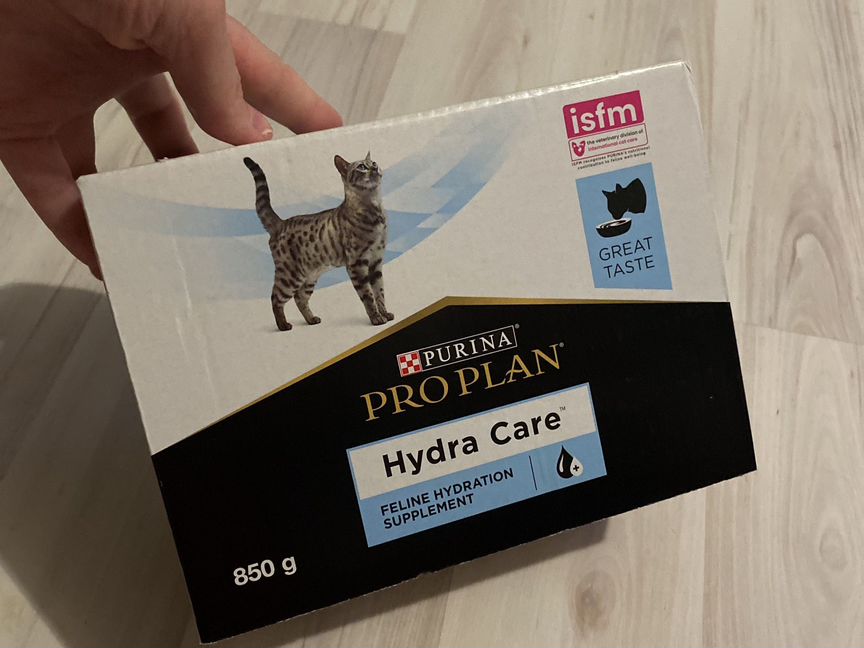 Корм для кошек pro plan hydra care