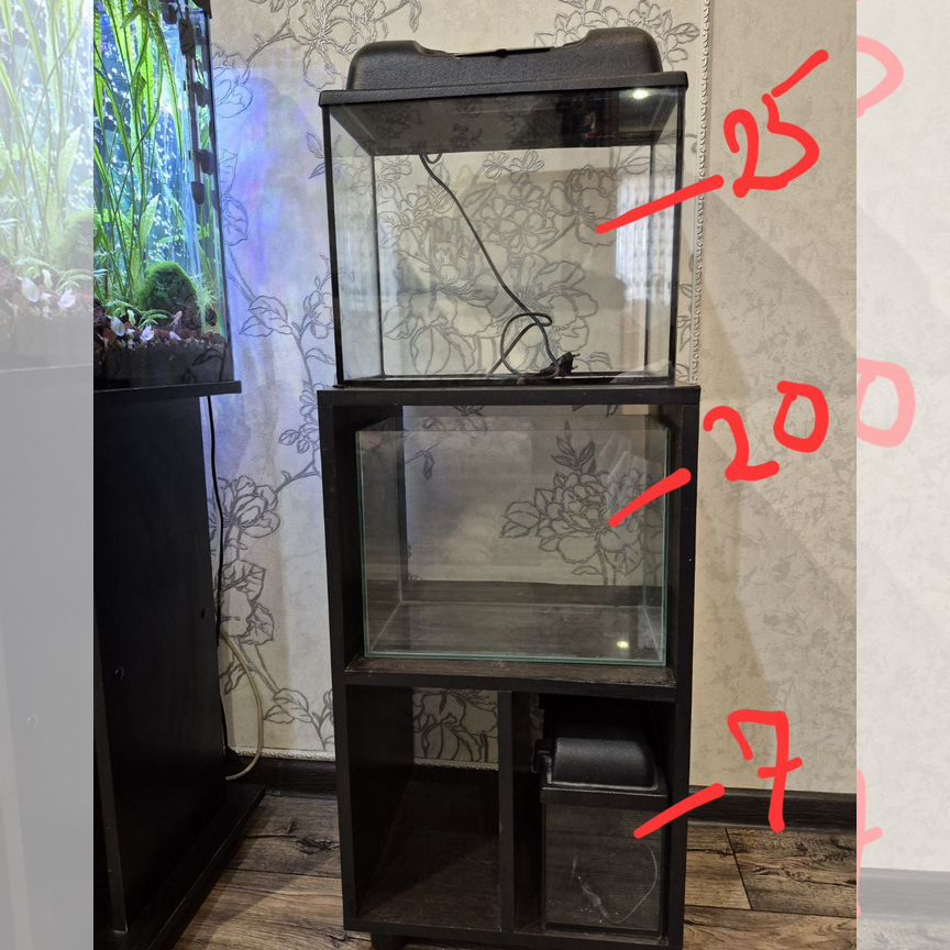 Аквариум с тумбой