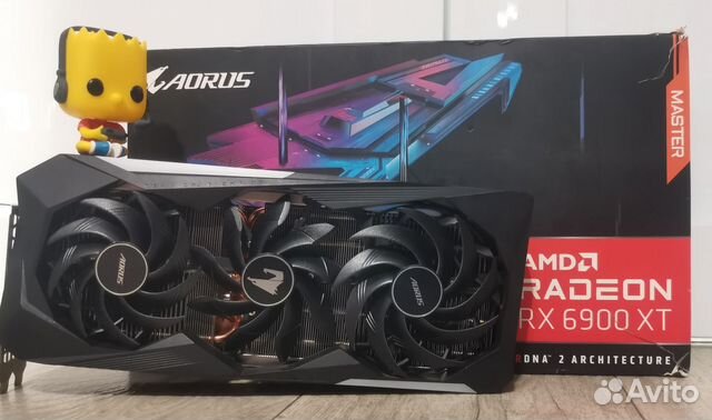 Gigabyte RX 6900Xt Aorus Master 16gb Нюанс купить во Владивостоке ...