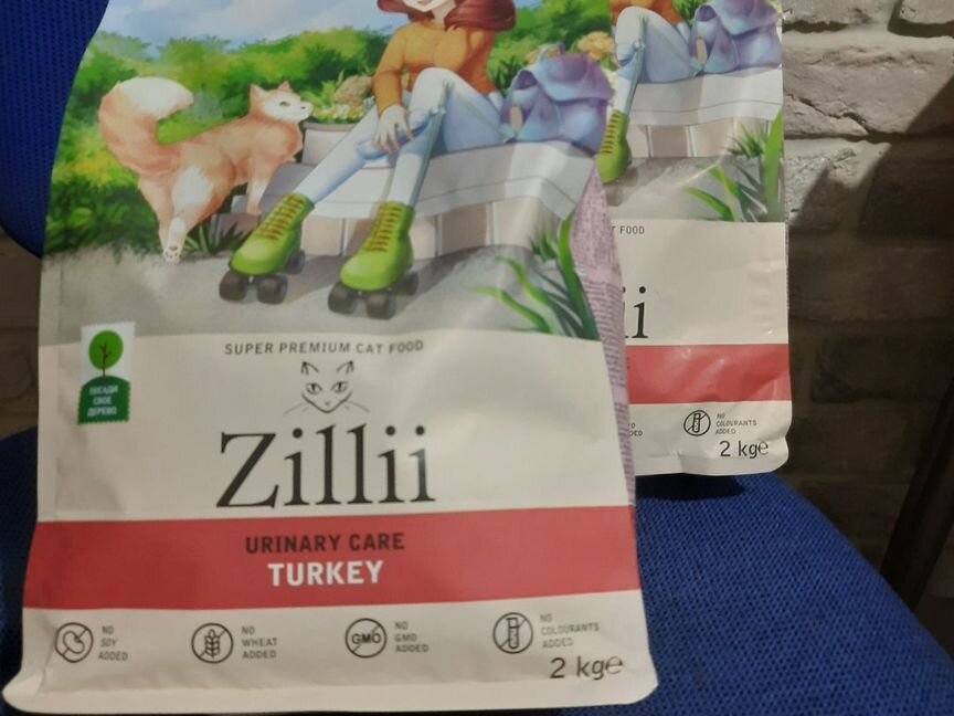 Корм для кошек zillii