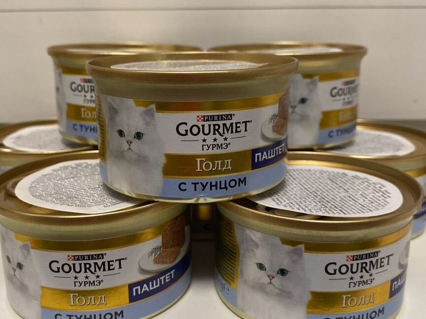 Gourmet gold паштет с тунцом