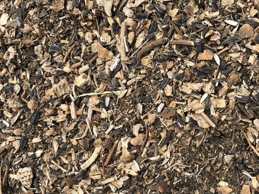 Отходы подсолнечника