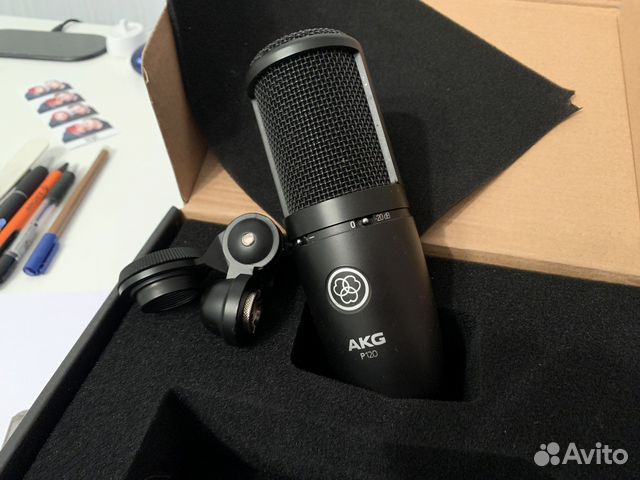 Студийный микрофон AKG P120 Конденсаторный купить в Санкт-Петербурге ...