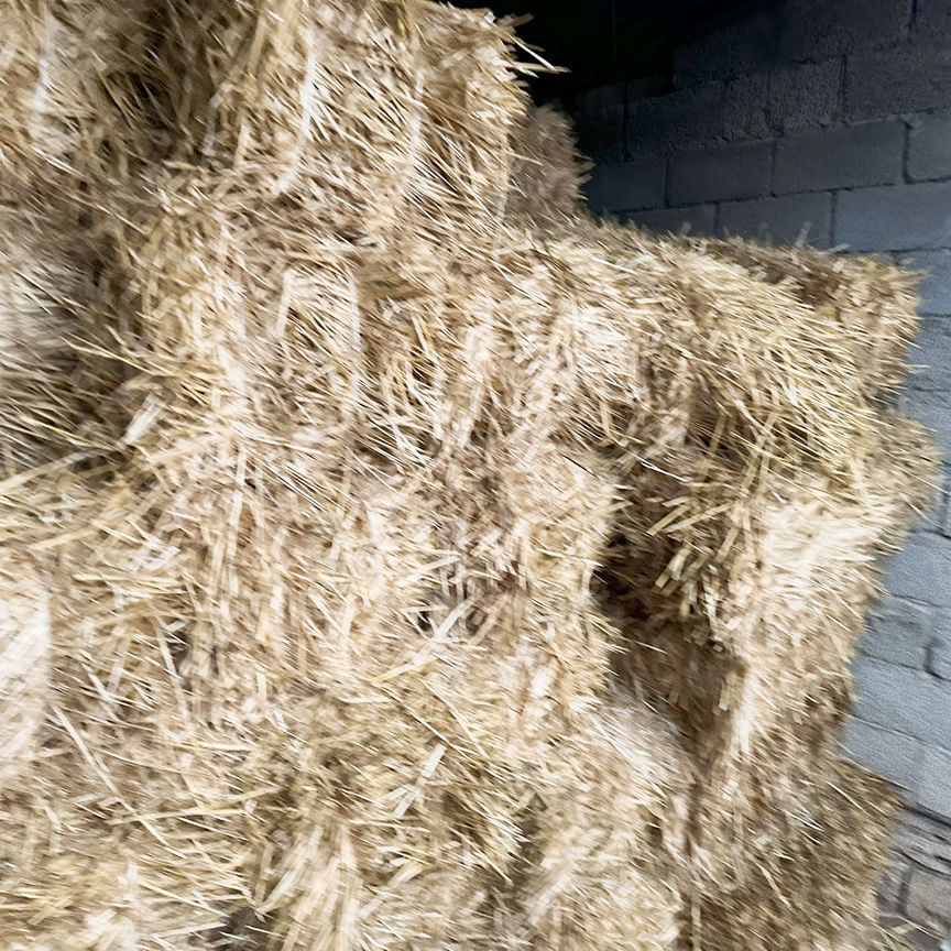 Сено солома