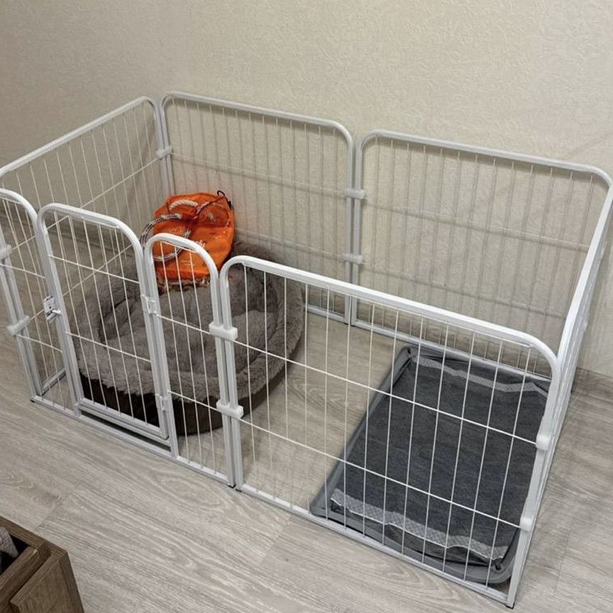 Металлический вольер для животных