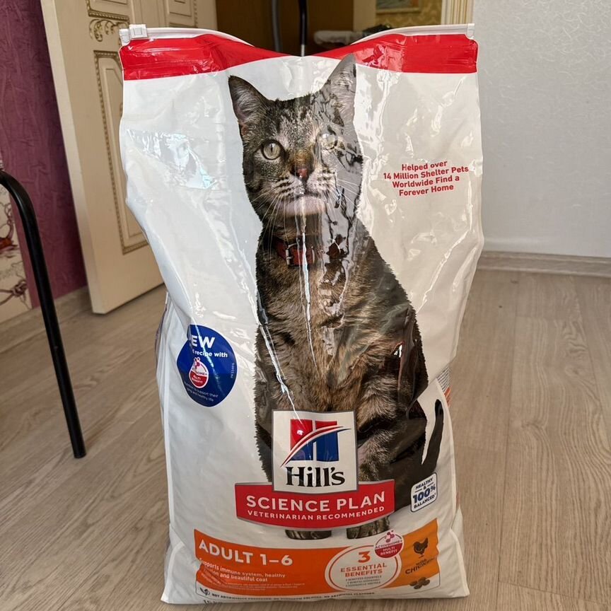 Корм для кошек hills