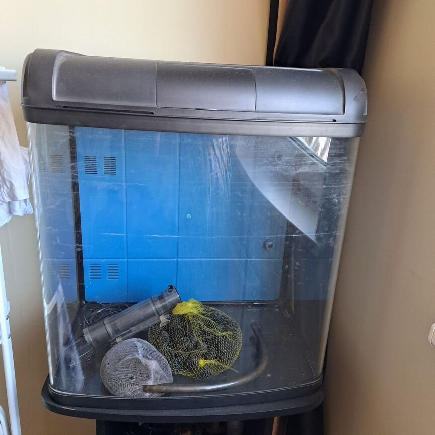 Аквариум с тумбой большой