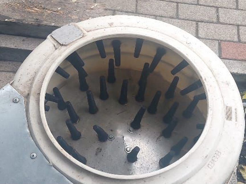 Щипалка для птицы, куры, утка, гусь, щадящая