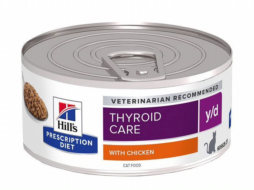 Корм для кошек hills y/d консервы