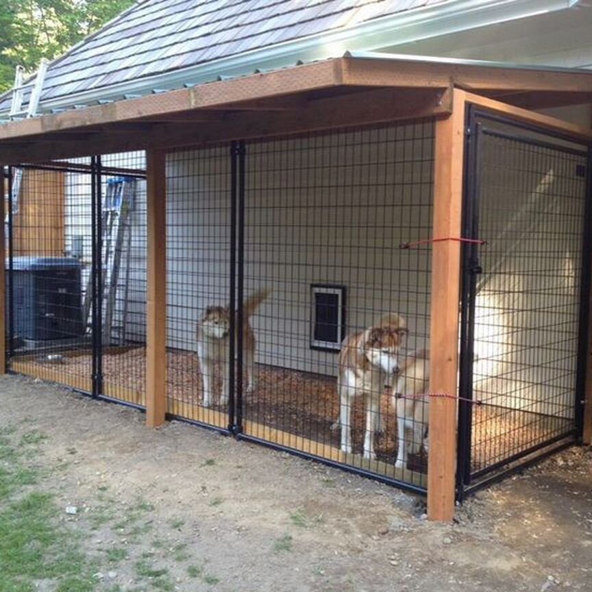 Будка вольер для собаки