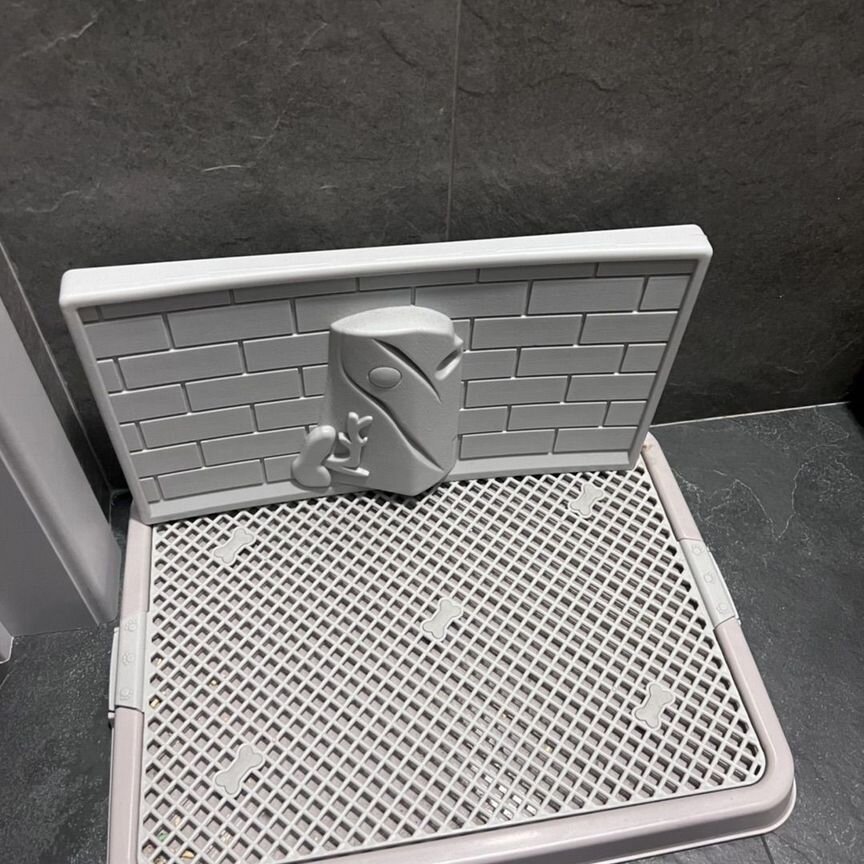 Лоток для собак со стенкой малый