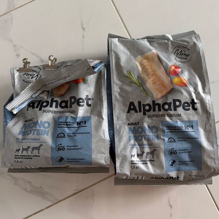 Корм для собак мелких пород AlphaPet