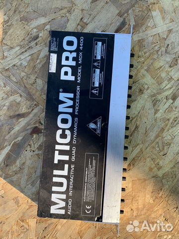 Компрессор/лимитер behringer MDX4400 multicom купить в Москве с ...