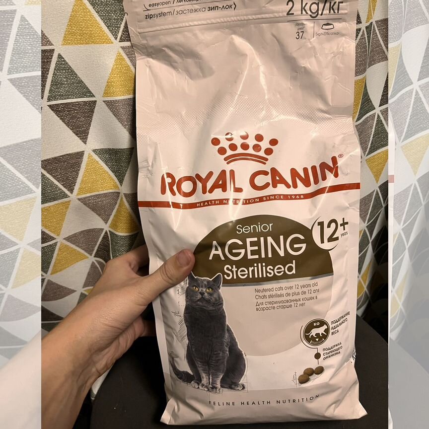 Корм для кошек royal canin ageing sterilised 12