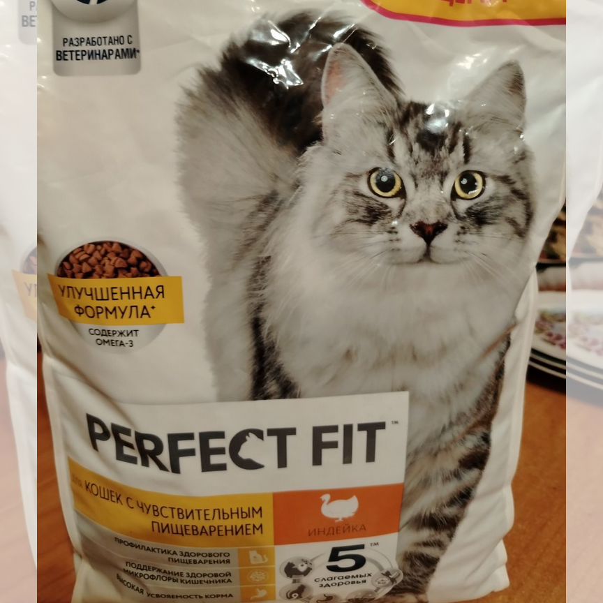 Сухой корм для кошек perfect fit 2,5 кг