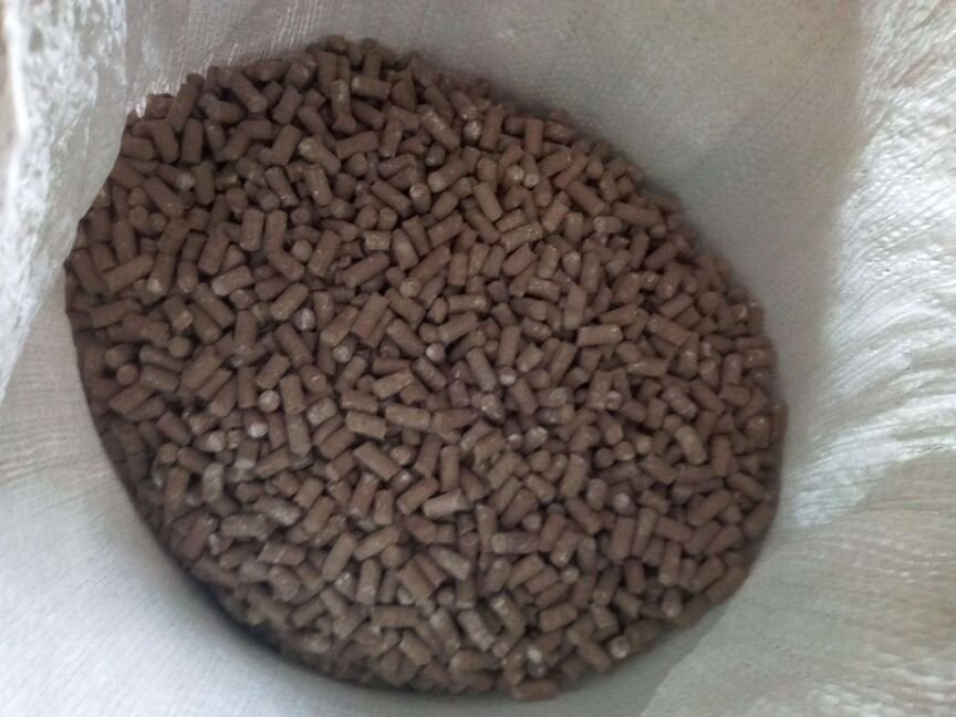 Пивная дробина в гранулах