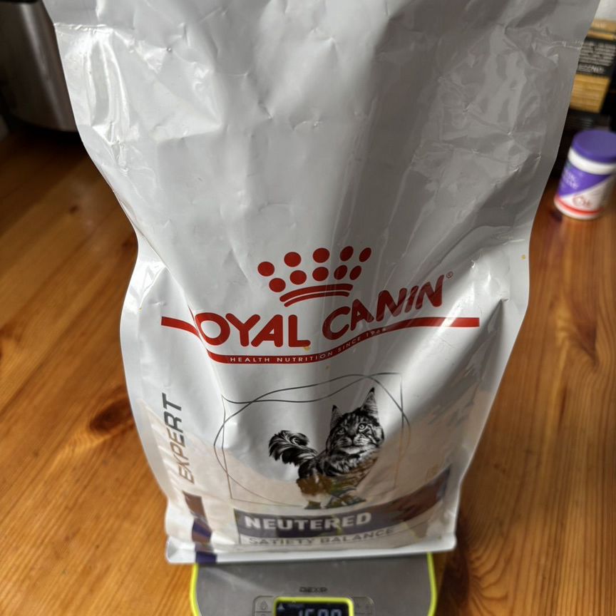 Корм для кошек royal canin neutered 1,5кг