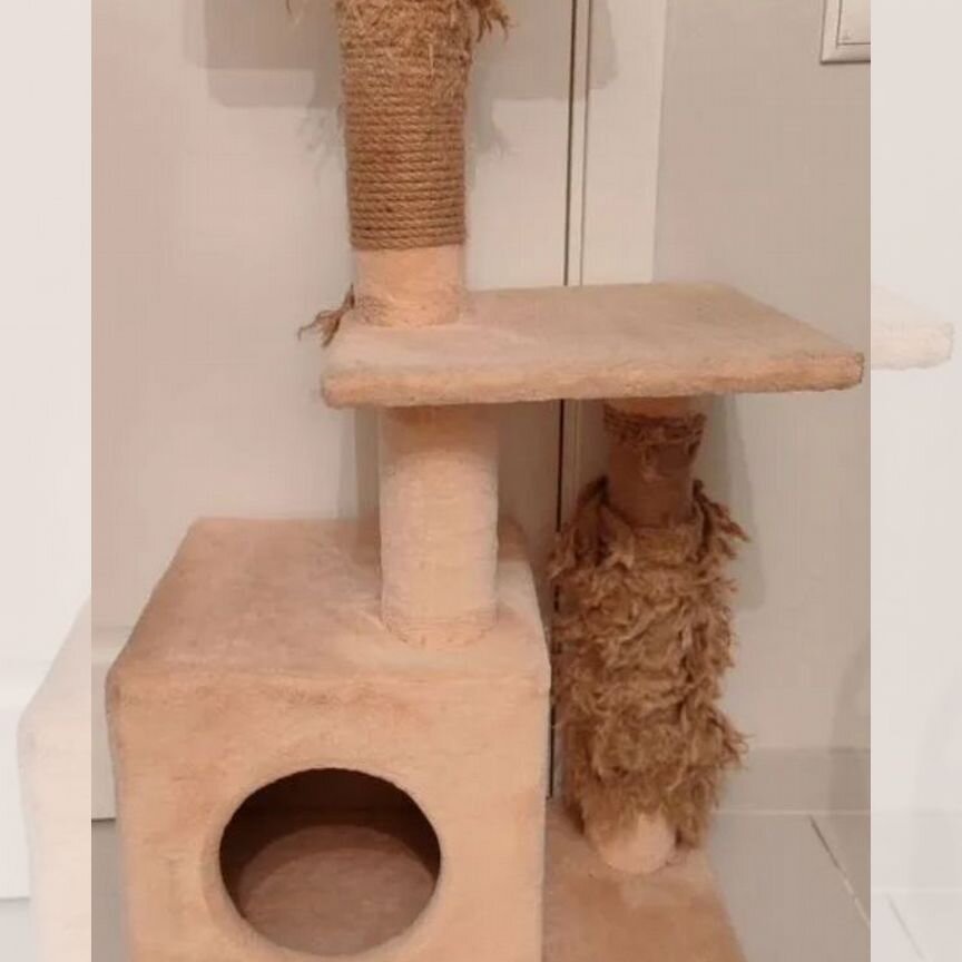 Когтечка домик для кошки кота