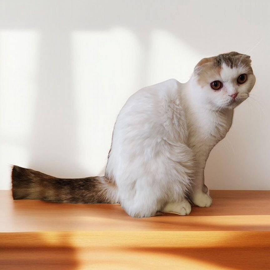 Шотландская вислоухая кошка в добрые руки