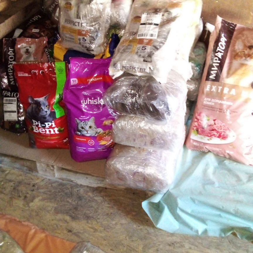 Корма для животных наполнитель для туалета