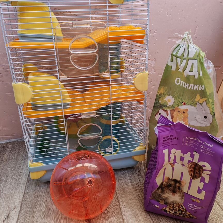 Клетка для хомяка бу