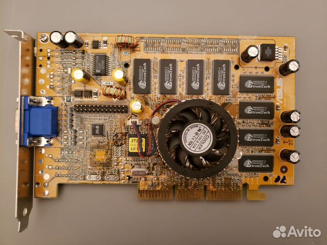 Asus V8200T2(Geforce 3 Ti200 64mb) купить в Москве | Электроника | Авито