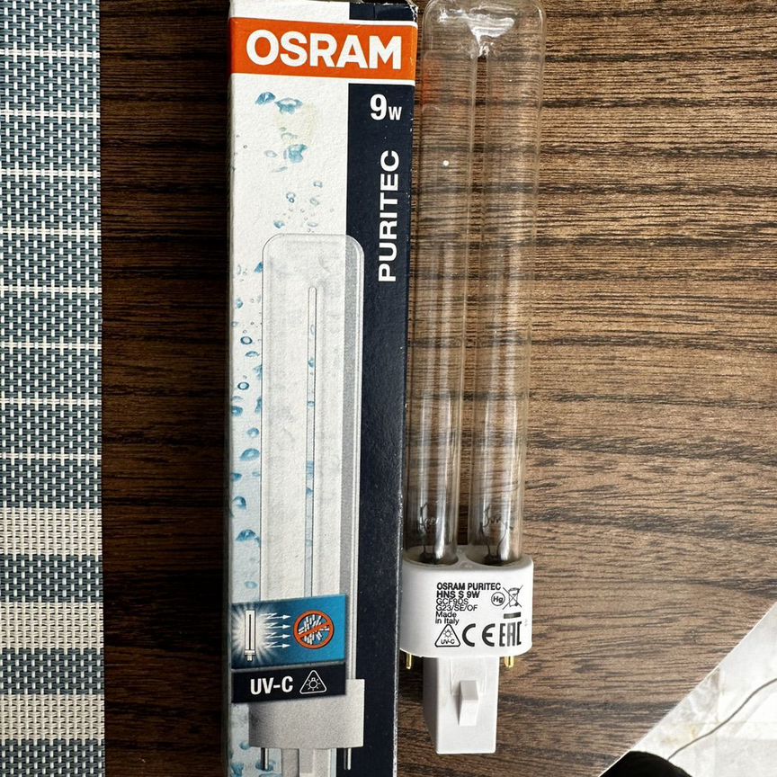 Лампа Osram бактерицидная для стерилизаторов 9Вт