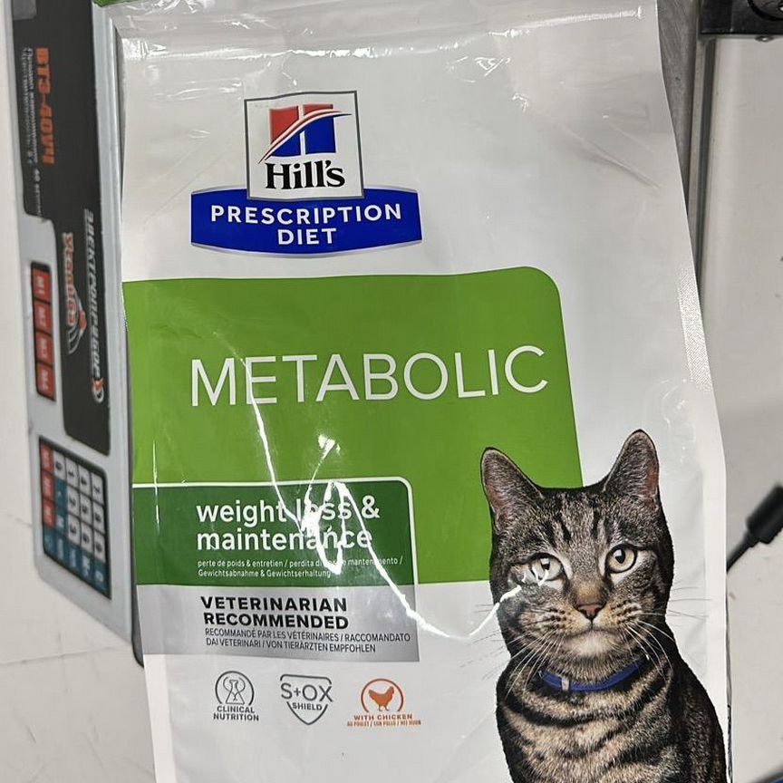 Корм для кошек hills metabolic 1,5 кг