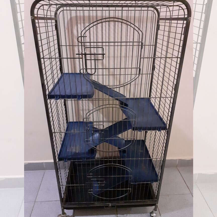 Большая клетка для средних и крупных грызунов и пт