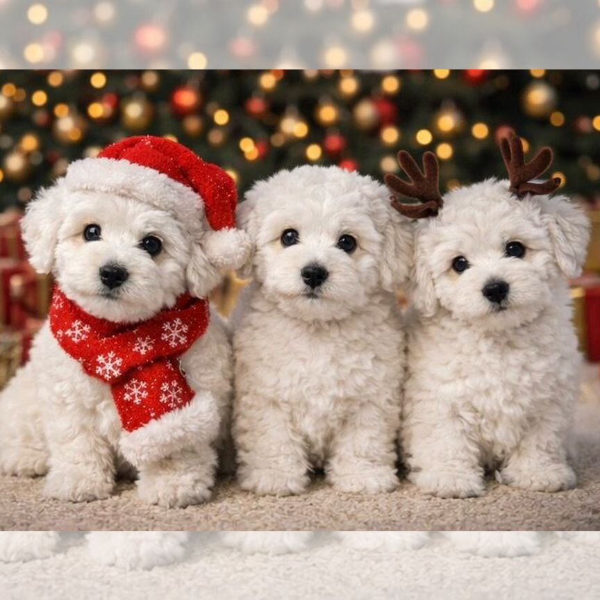 Бишон фризе, щенок