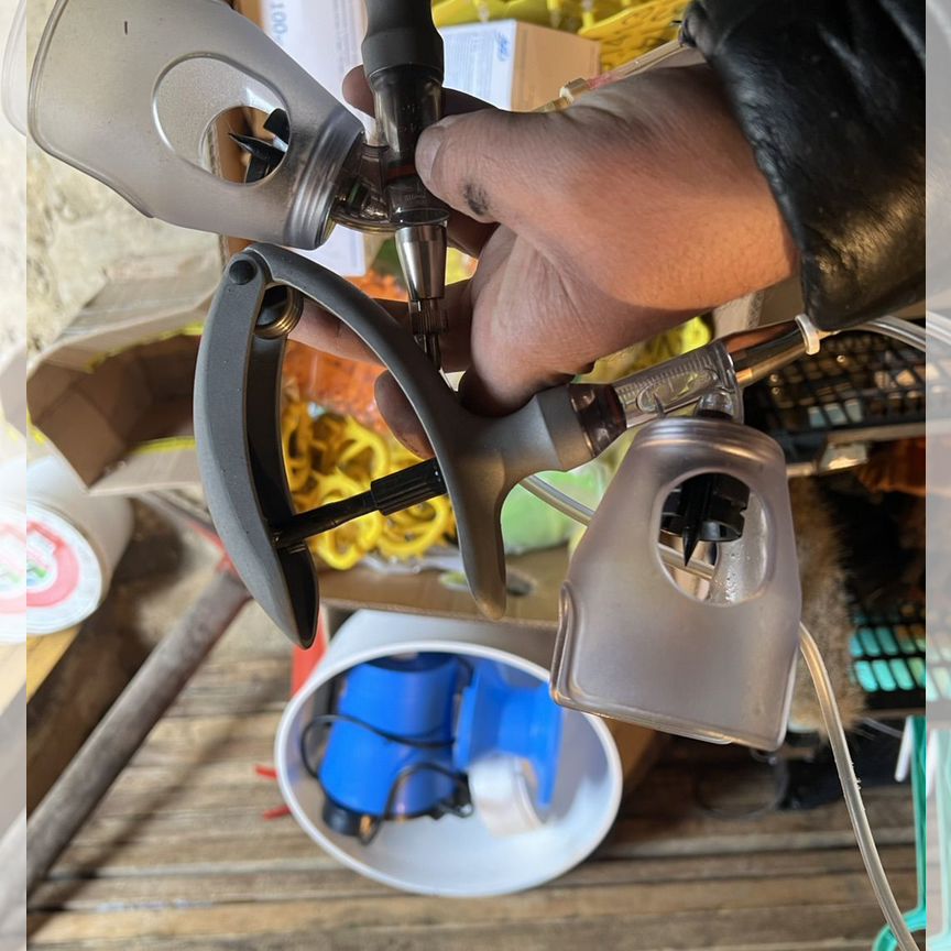 Шприц вакцинатор для животных