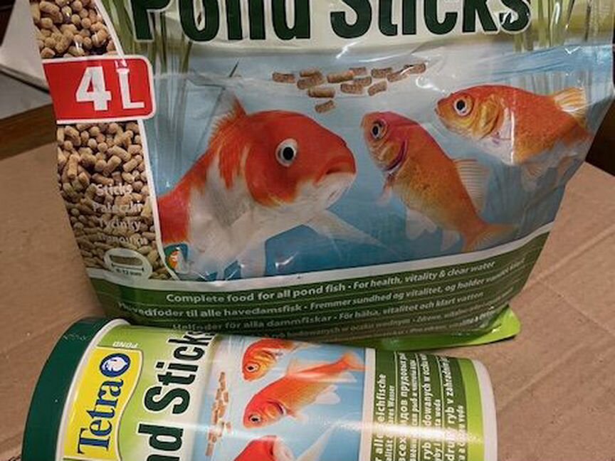 Корм для прудовой рыбы