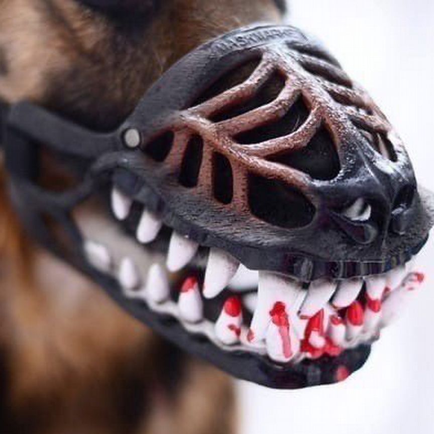 Дизайнерский намордник оскал