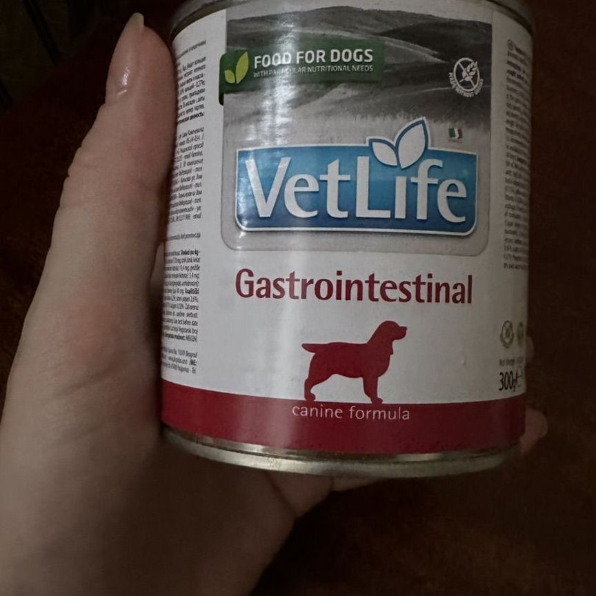 Корм для собак Vetlife