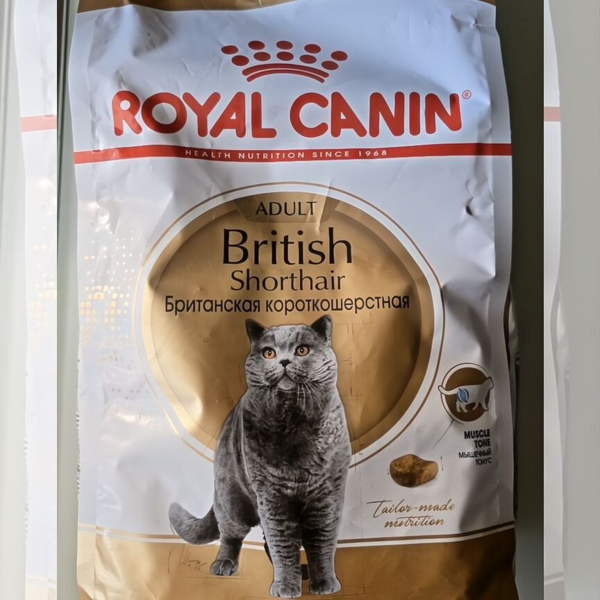 Корм для кошек Royal canin британцы от 1 года