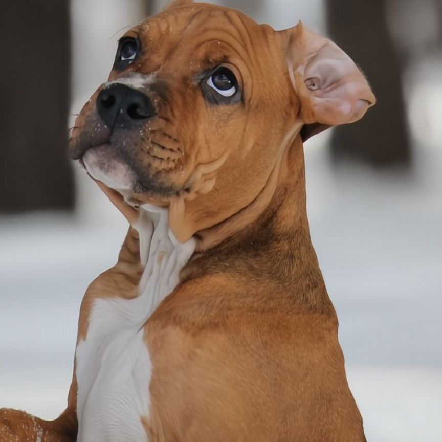 Американский стаффордширский терьер, щенок