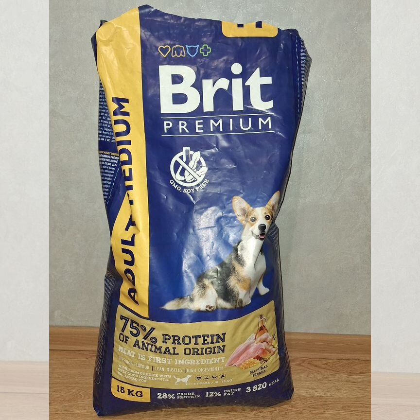 Корм для собак brit