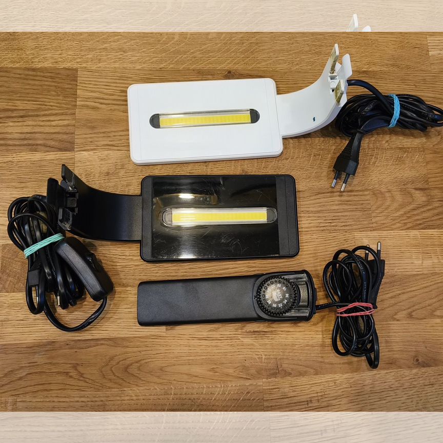 Лампы и нагреватель для аквариума