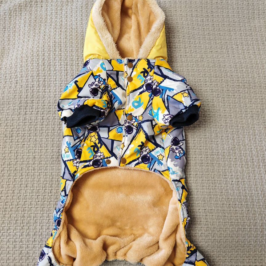 Теплый комбинезон для собак