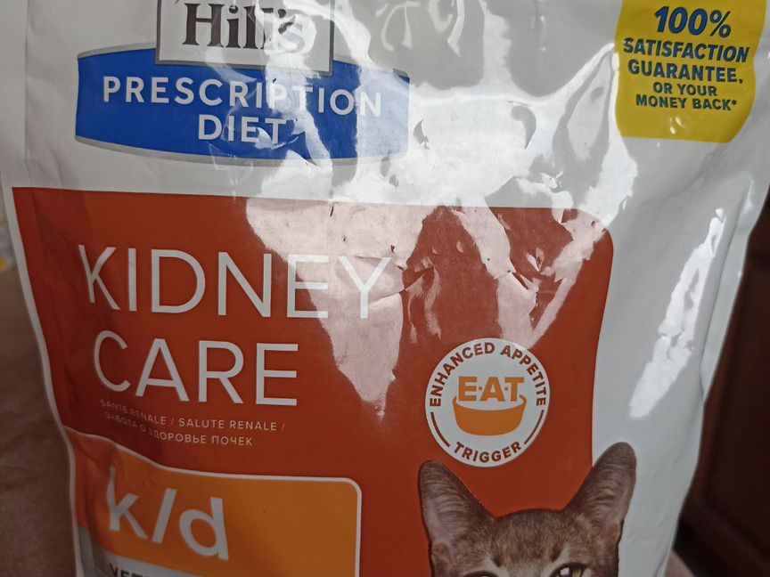 Корм для кошек hills k d 400гр