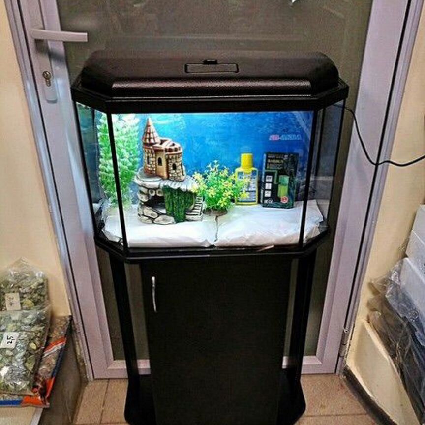 Аквариумы с тумбой 70 литров