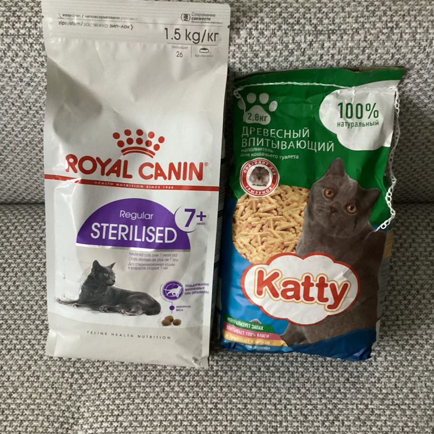 Сухой корм для кошек