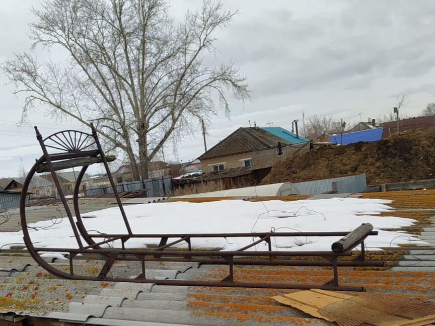 Сани телега для лошади