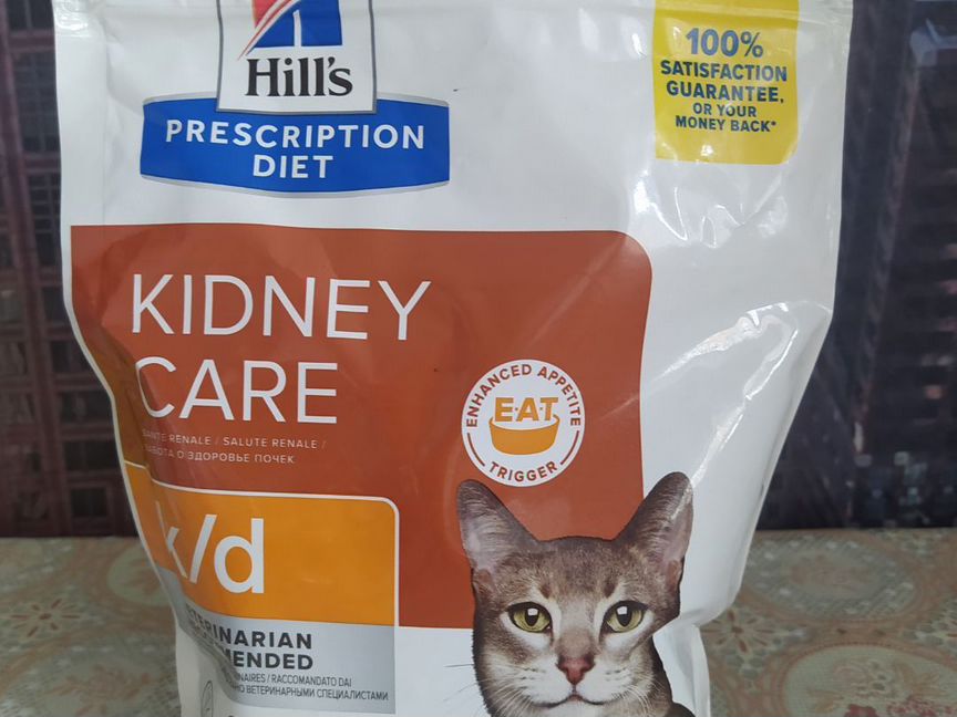 Корм Hiil's k/d для кошек