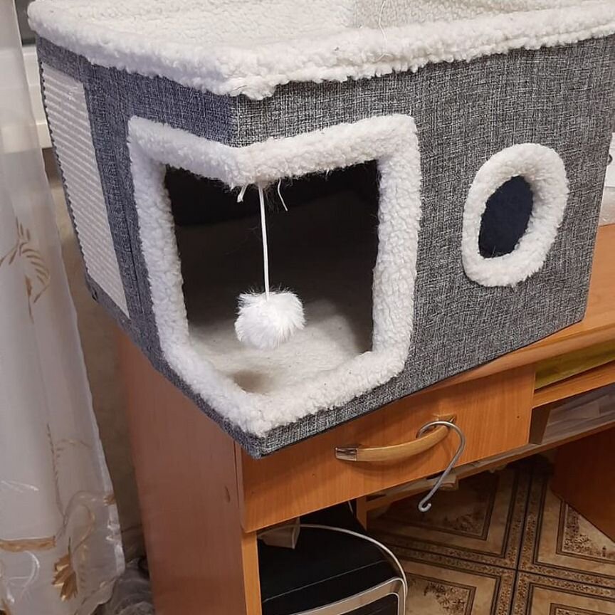 Домик лежанка для кошки