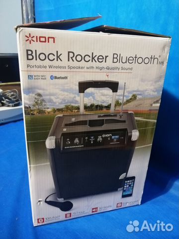 Акустическая система Ion Block Rocker Bluetooth купить в Москве ...