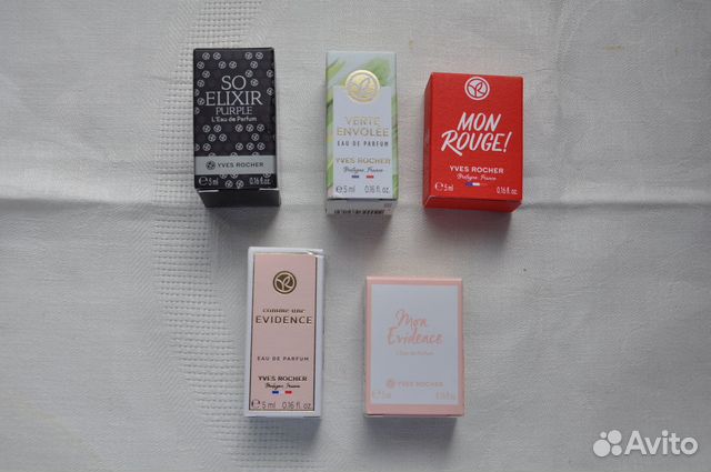 Парфюмерная вода Ив Роше миниатюры купить в Казани | Личные вещи | Авито